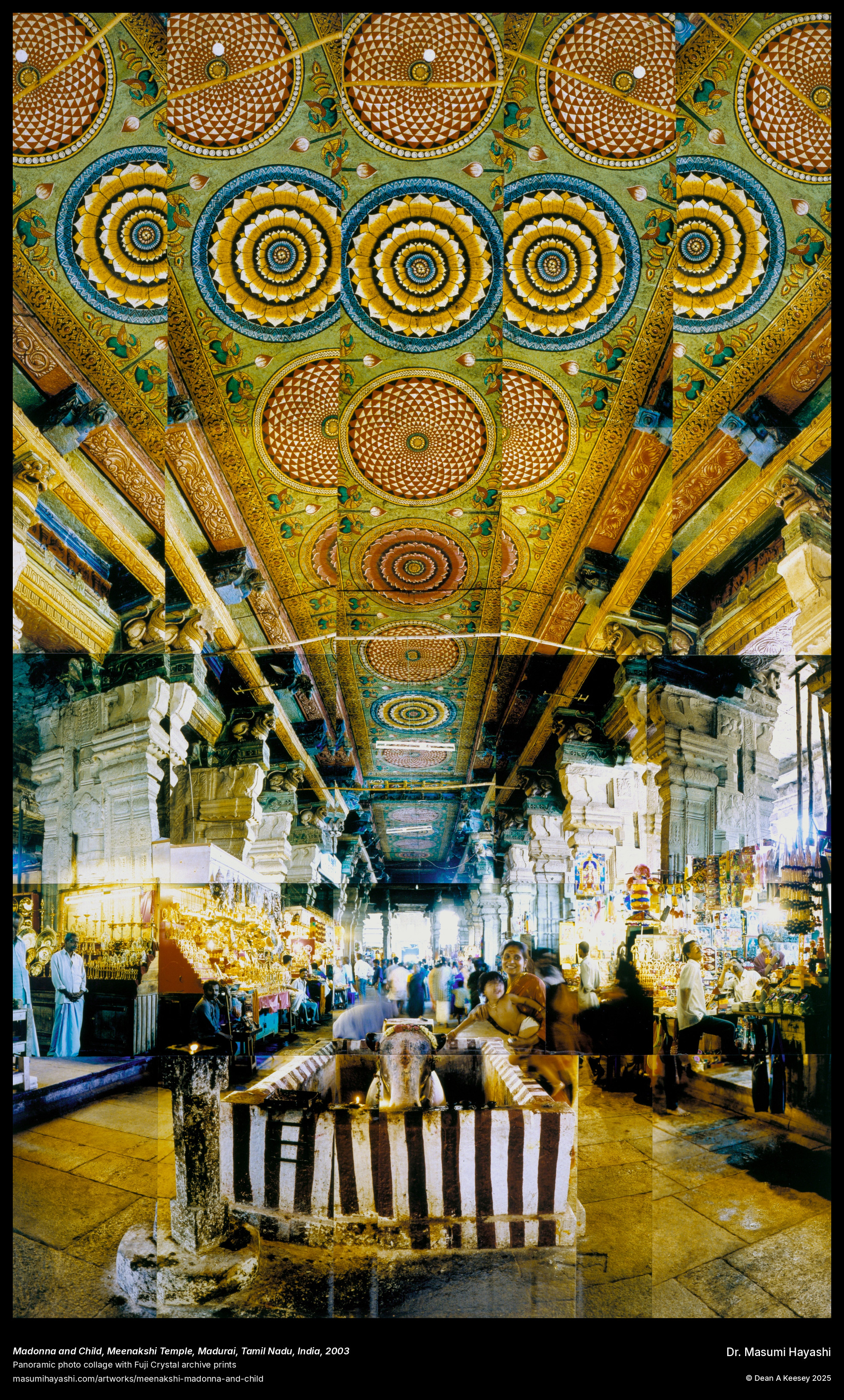 Madonna and Child, Meenakshi Temple, Madurai, Tamil Nadu, India ...