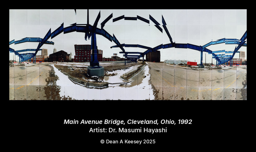 Main Avenue Bridge, Cleveland, Ohio | Masumi Hayashi Foundation